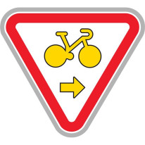 Panneau d’intersection AB – Priorité & Stop | Direct Signalétique